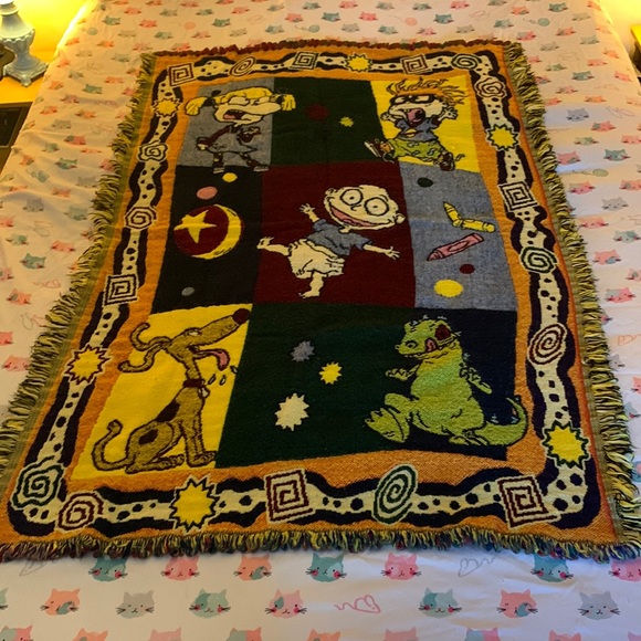Nickelodeon | Bedding | Soldvintage 996 Rugrats Nickelodeon Throw ...